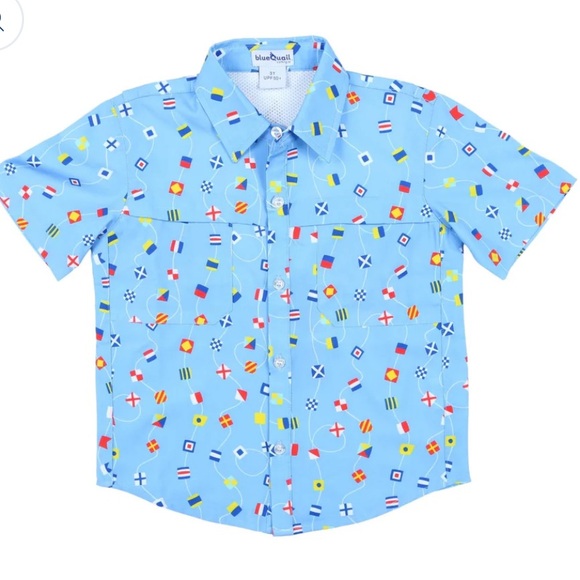 Blue Q | Shirts & Tops | Nwt Blue Quail Short Sleeve Ufp 5 Fishing ...